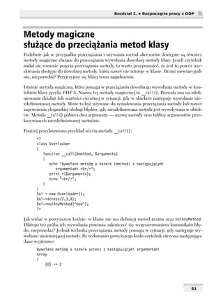 Programowanie obiektowe w PHP 5 | PDF