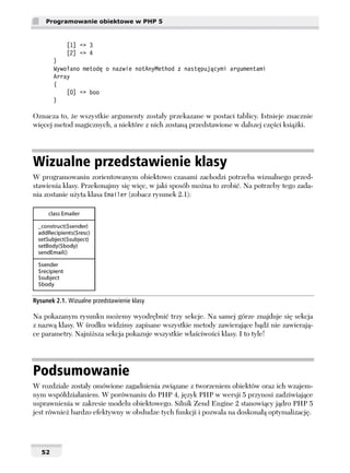 Programowanie obiektowe w PHP 5 | PDF