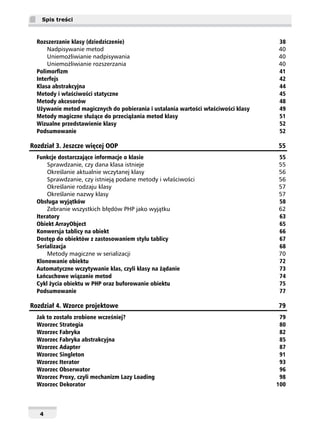 Programowanie obiektowe w PHP 5 | PDF