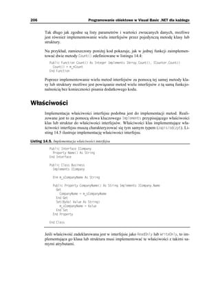 Programowanie obiektowe w Visual Basic .NET dla każdego | PDF