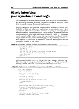 Programowanie obiektowe w Visual Basic .NET dla każdego | PDF