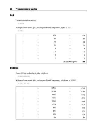 Programowanie. Od podstaw | PDF | Programming Languages | Computing