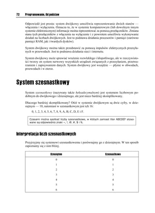 Programowanie. Od podstaw | PDF | Programming Languages | Computing