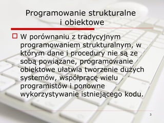 Programowanie obiektowe | PPT