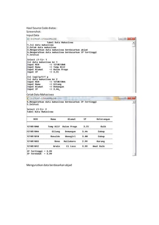 Program pascal menghitung ipk | PDF