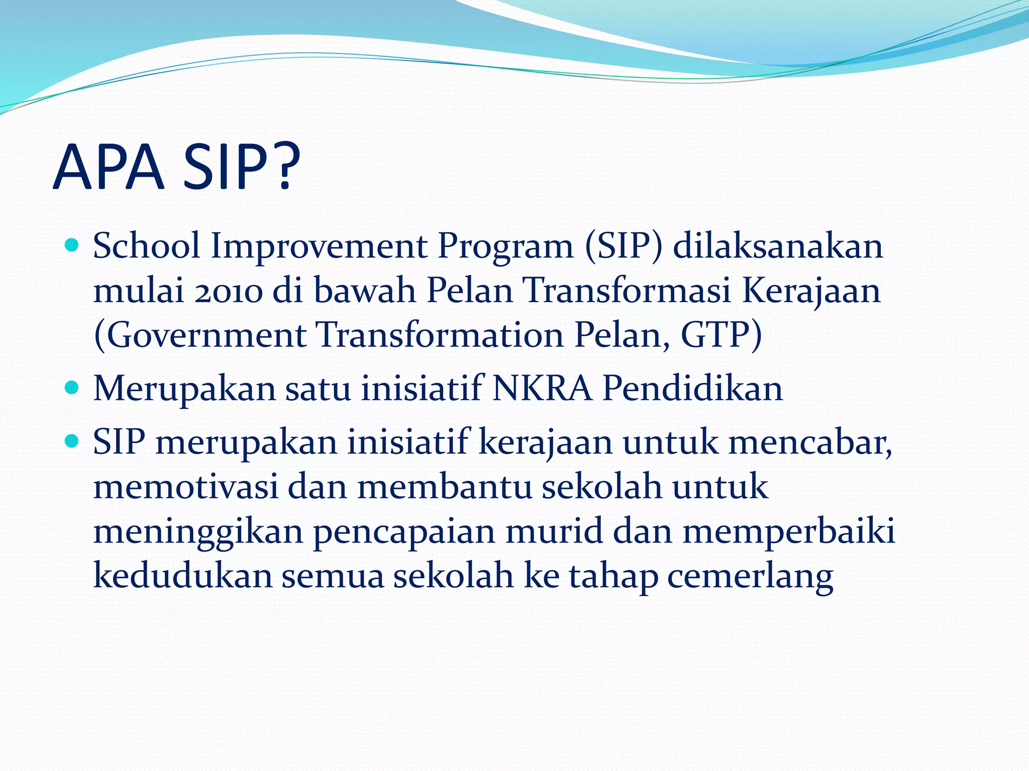 Program pemantapan sekolah (sep) | PPTX