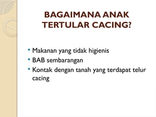 PROGRAM PEMBERIAN OBAT CACING Bagi Anak usia dini/masa sekolah.pptx