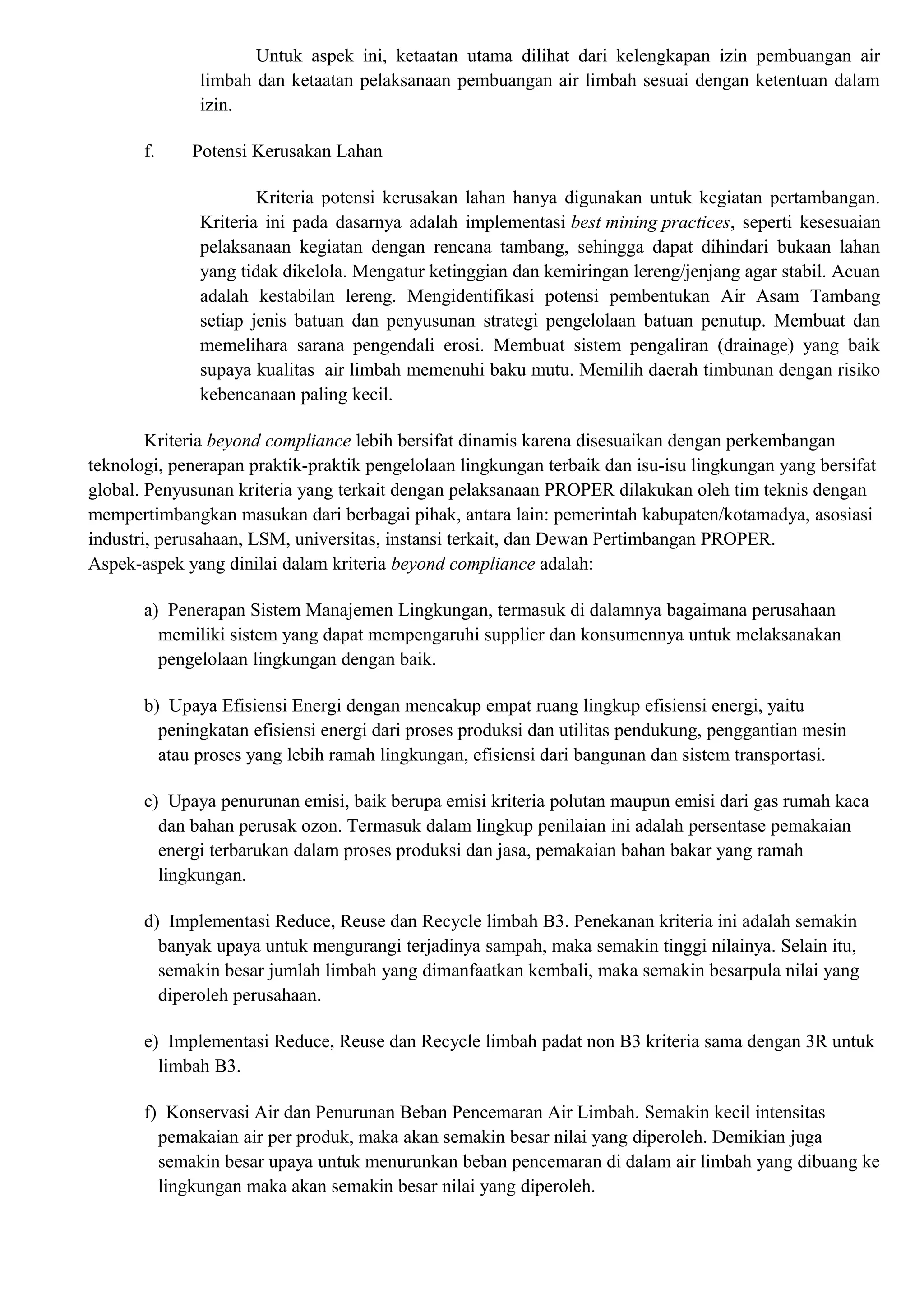 Program Pemerintah Terhadap Pengelolaan Lingkungan | DOC