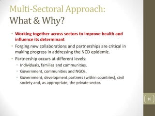 NCD Program in Malaysia, overview | PPTX