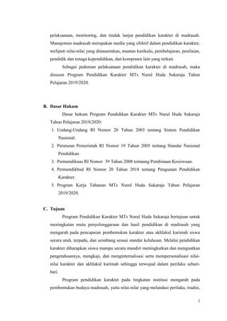 Program pendidikan karakter 1920 | PDF