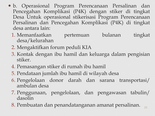 Program Perencanaan Persalinan dan Pencegahan Komplikasi (P4K).pptx