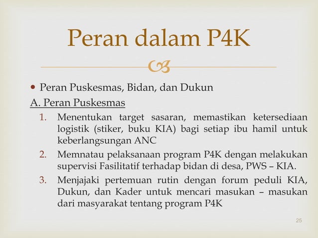Program Perencanaan Persalinan dan Pencegahan Komplikasi (P4K).pptx