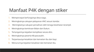 Program Perencanaan Persalinan dan Pencegahan Komplikasi (P4K (2).pptx