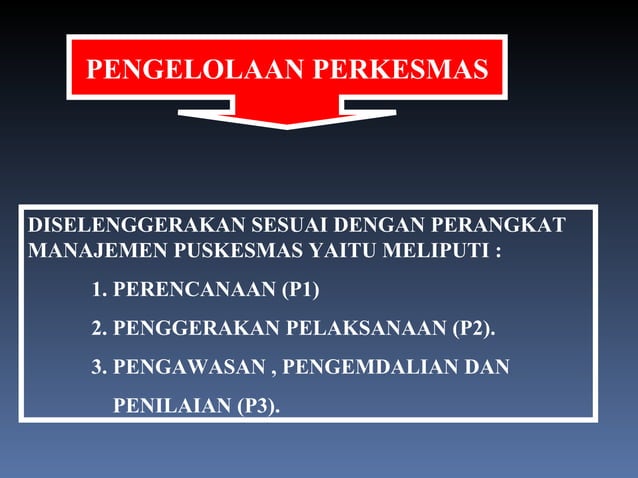 Program perkesmas di puskesmas | PPT