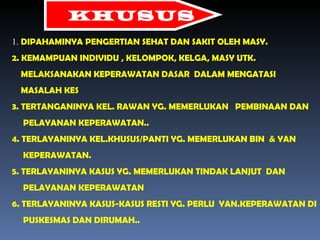 Program perkesmas di puskesmas | PPT