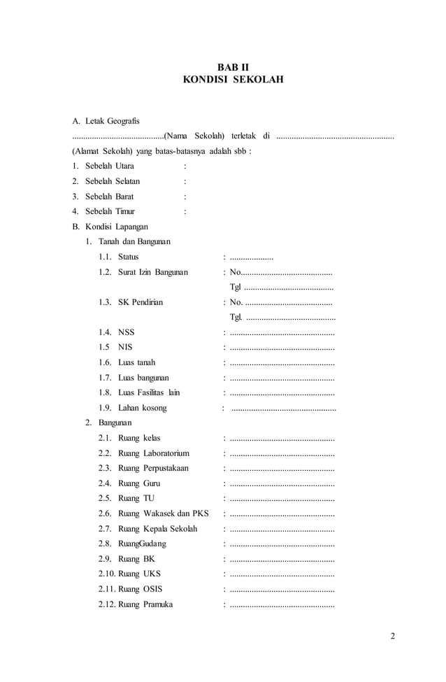 Program pks sarpras | PDF