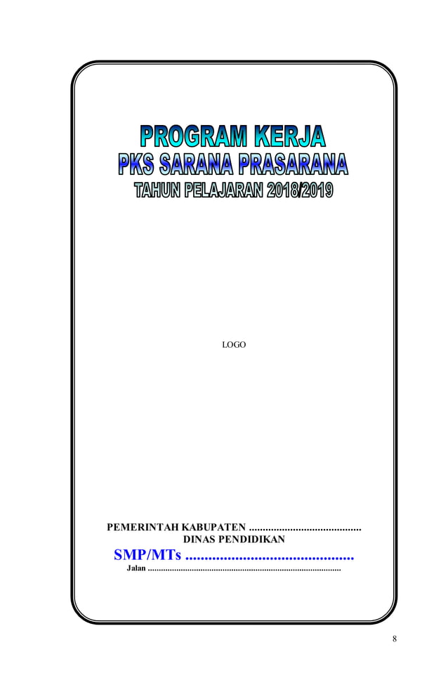 Program pks sarpras | PDF