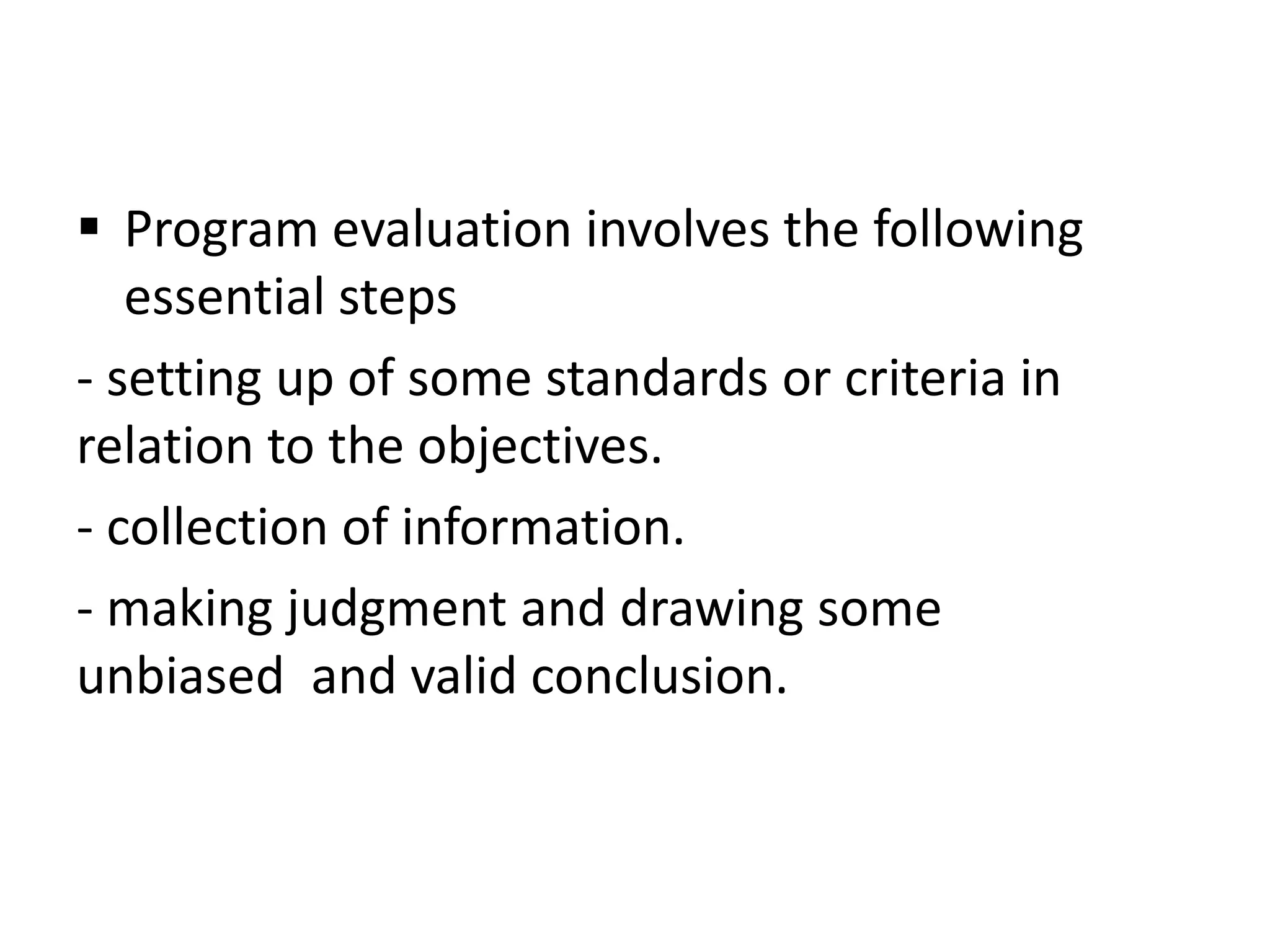 Program planning | PPTX