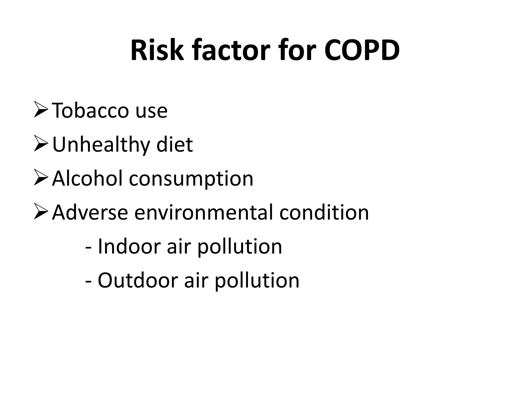 Program, plan, policy, strategies and SWOT analysis of COPD in Nepal | PPTX