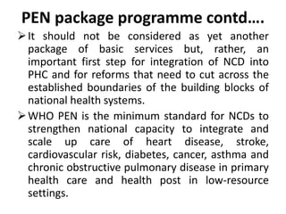 Program, plan, policy, strategies and SWOT analysis of COPD in Nepal | PPTX