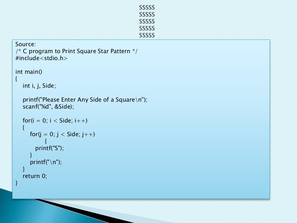 Program presentation