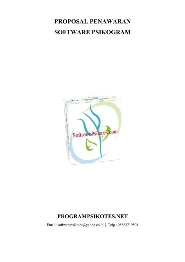 Program Psikogram | PDF