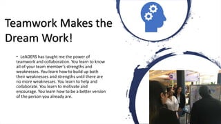 Program Reflection Presentation | PPT