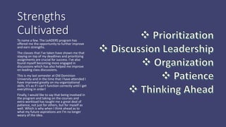 Program Reflection Presentation | PPT