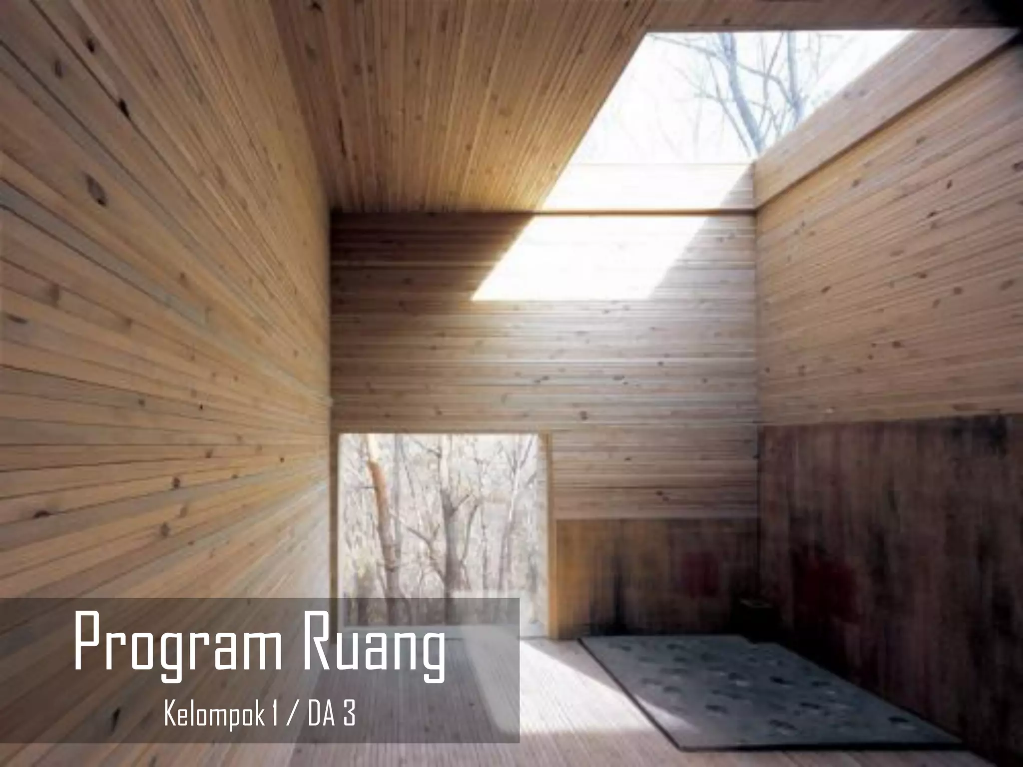 Program ruang ppt | PDF