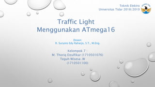 Program running led menggunakan mikrokontorler atmega16 | PPTX | Technology & Computing