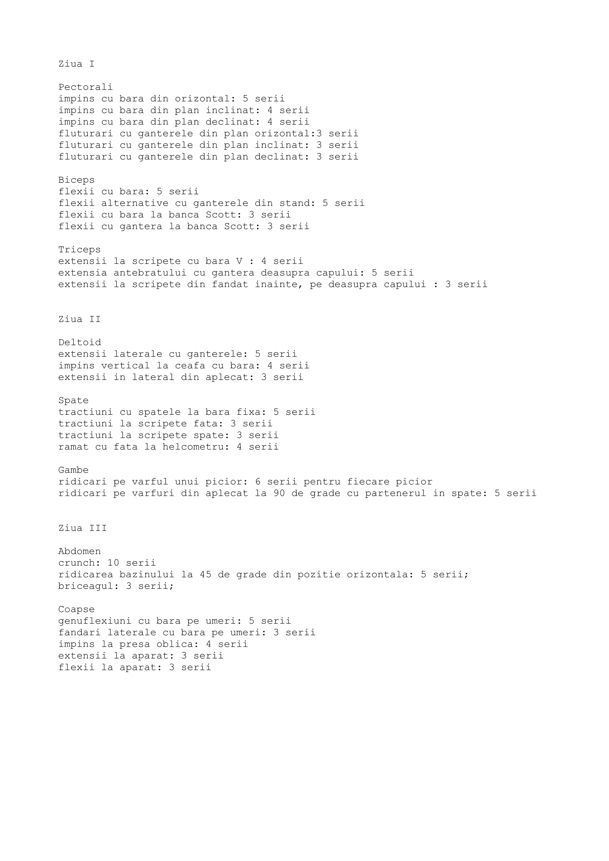Program sala | TXT