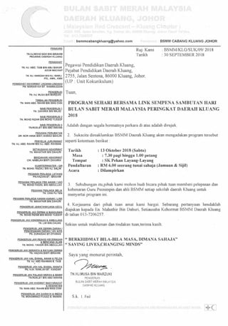 Program sehari bersama link bssm | PDF