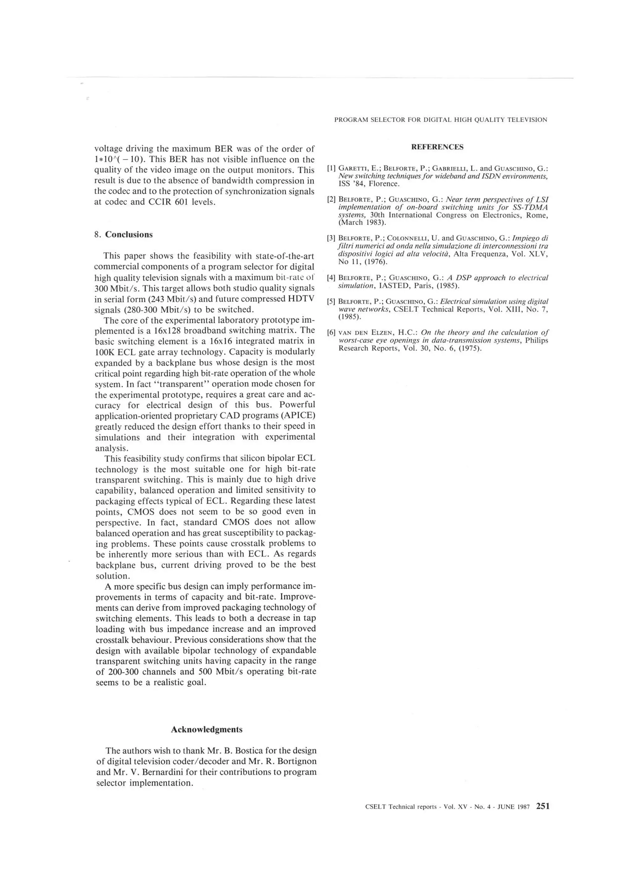 Program Selector for HDTV | PDF