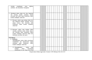 Program semester ix | DOC