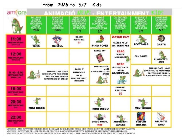 Entertainment program 2015