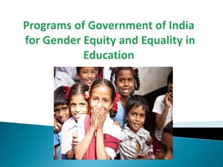 Programs of government of india | PPT
