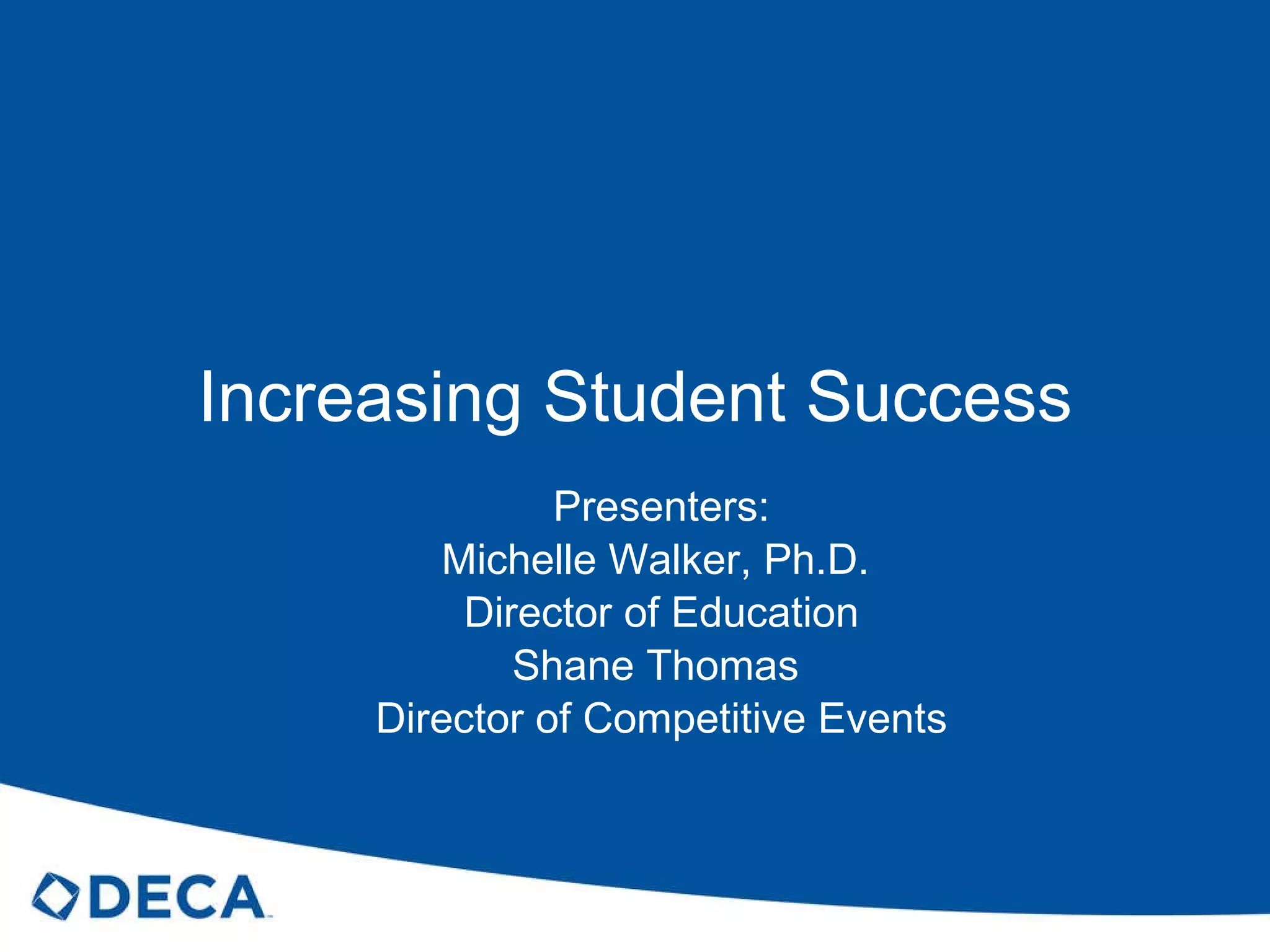 DECA Programs of Study | PPT