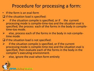 LISP: Program structure in lisp | PPTX
