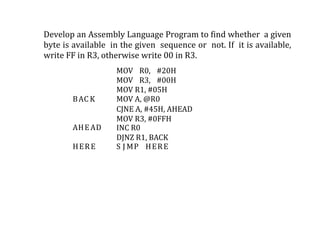 Programs using Microcontrollers.ppt