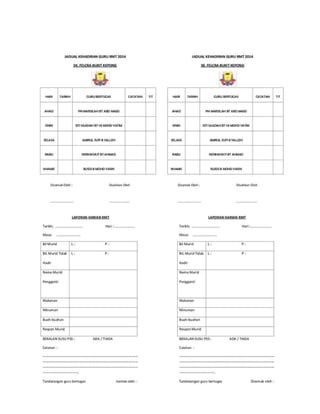 Program susu sekolah | DOCX