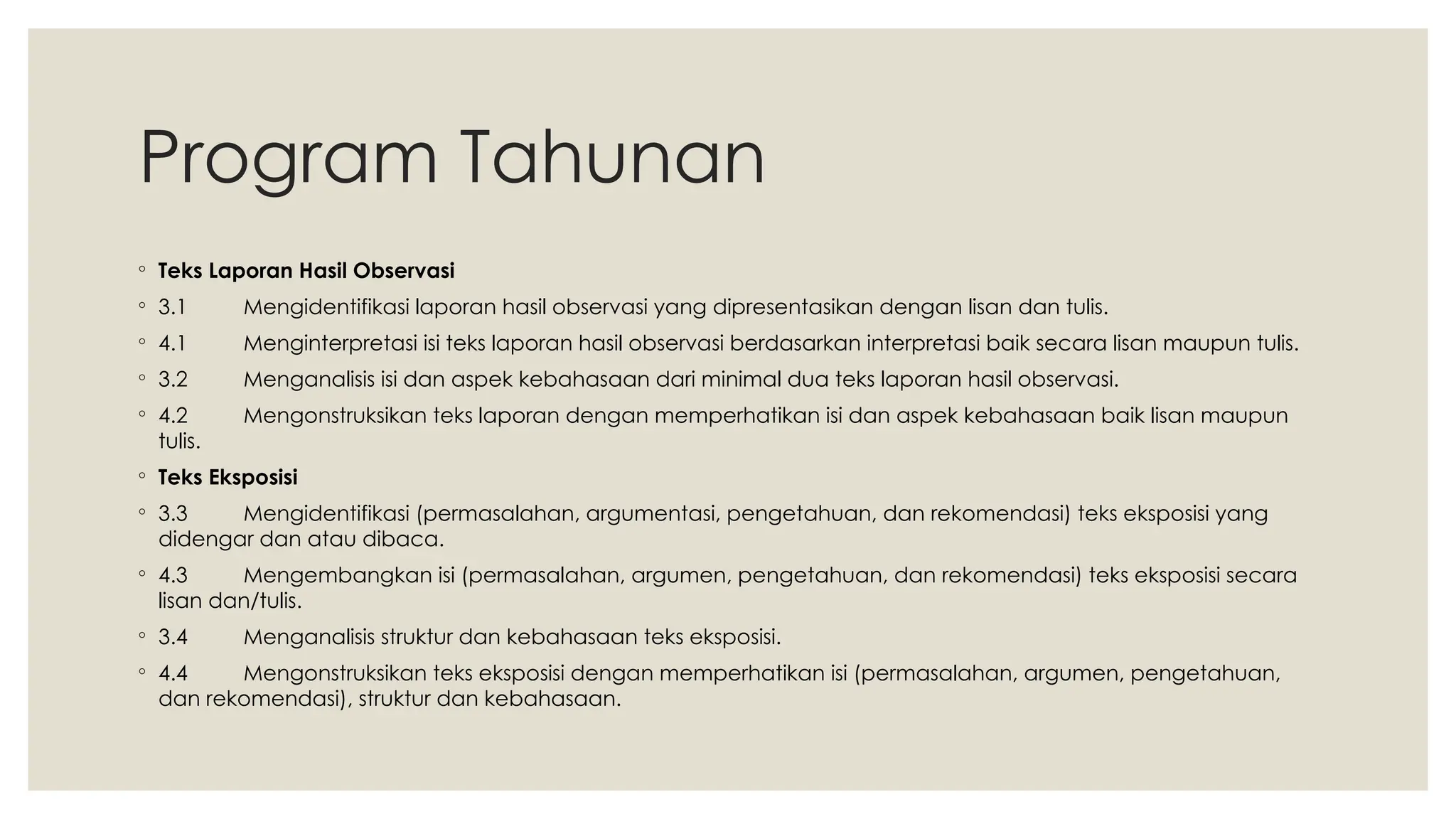 Program Tahunan Bahasa Indonesia Kelas X.pptx