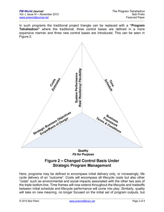 Program Tetrahedron | PDF