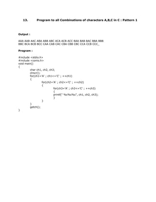 Programming in C | PDF