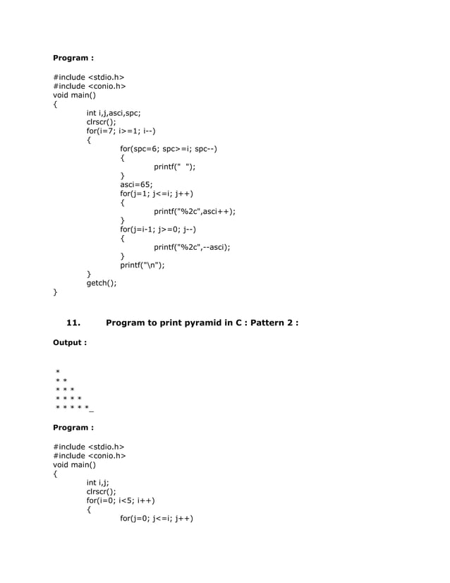 Programming in C | PDF