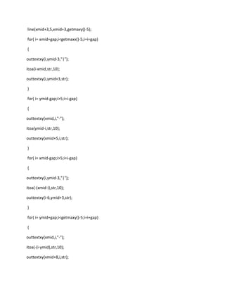 Program to reflecta triangle | PDF