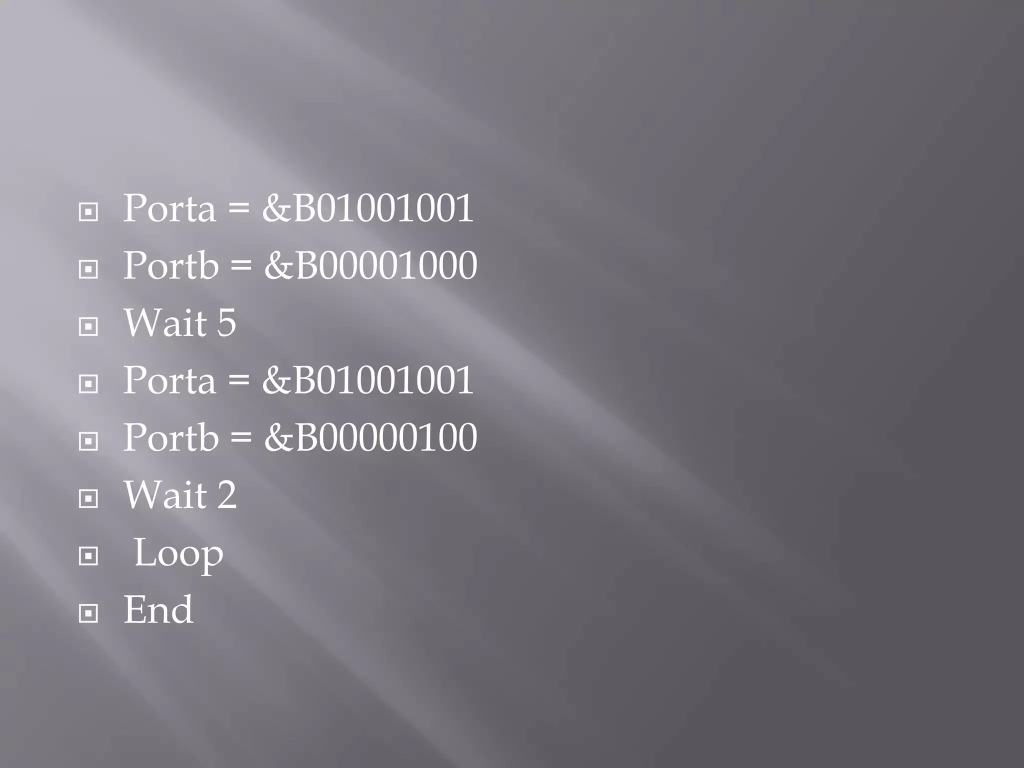Program traffic light menggunakan software bascom avr | PPT
