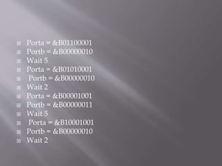 Program traffic light menggunakan software bascom avr | PPT