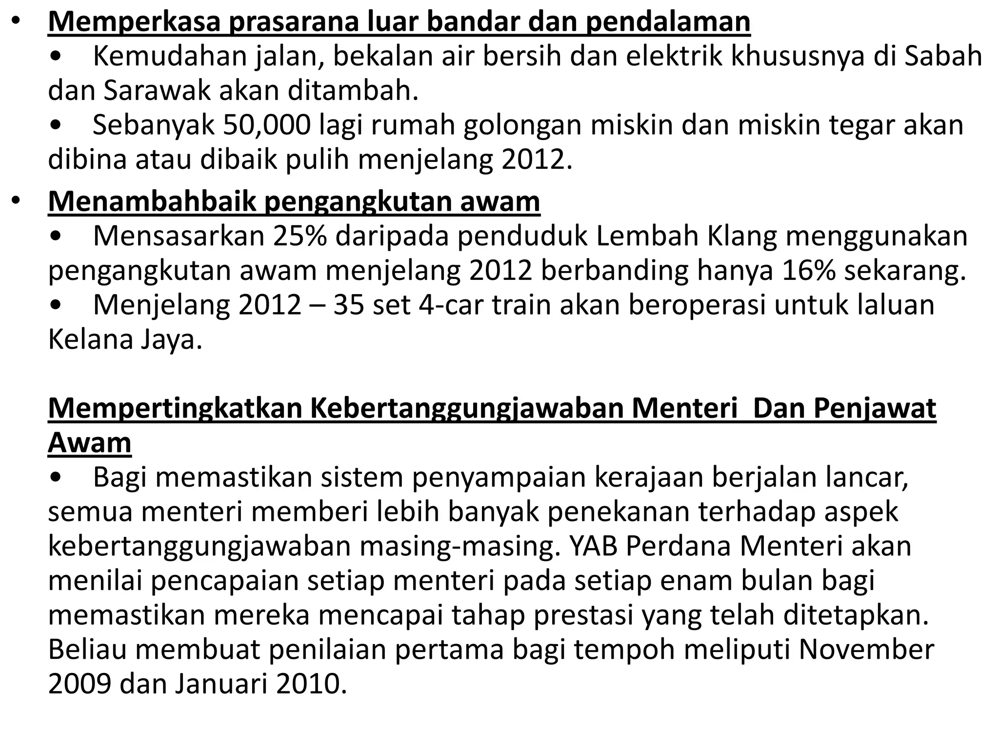 Program Transformasi Kerajaan | PPTX