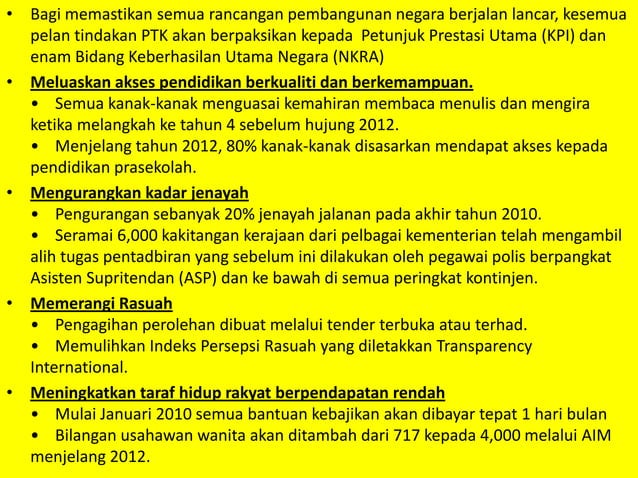 Program Transformasi Kerajaan | PPTX