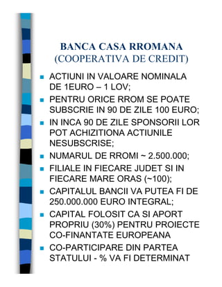 Programul STAR pentru reconversie rromi | PDF